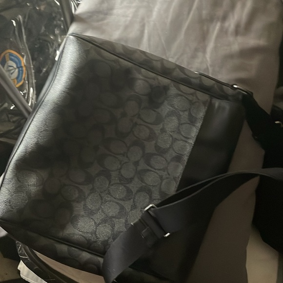 Coach | Accessories | Houston Map Bag In Signature Canvas | Poshmark